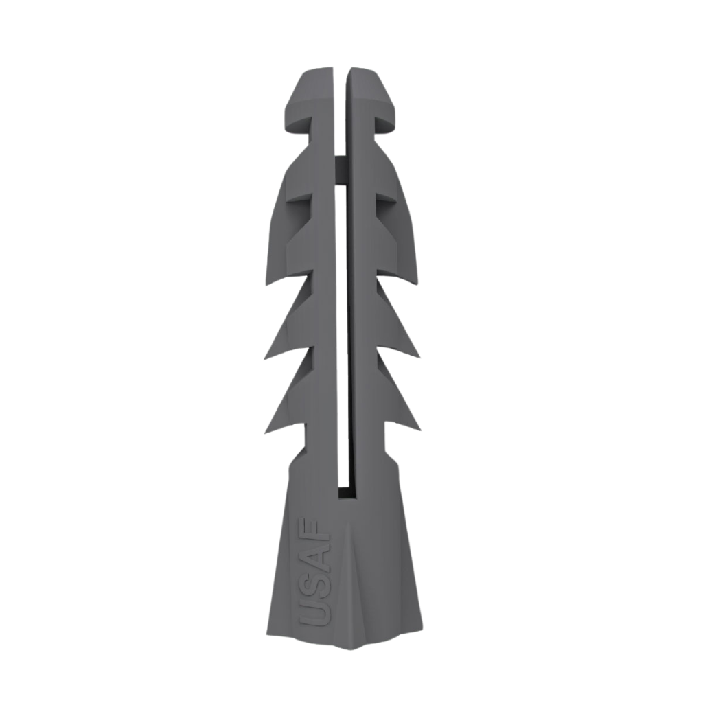 Bucha Plástica Universal 8 mm - 100 PÇ - USAF - MultiFerramentas Casa Lar